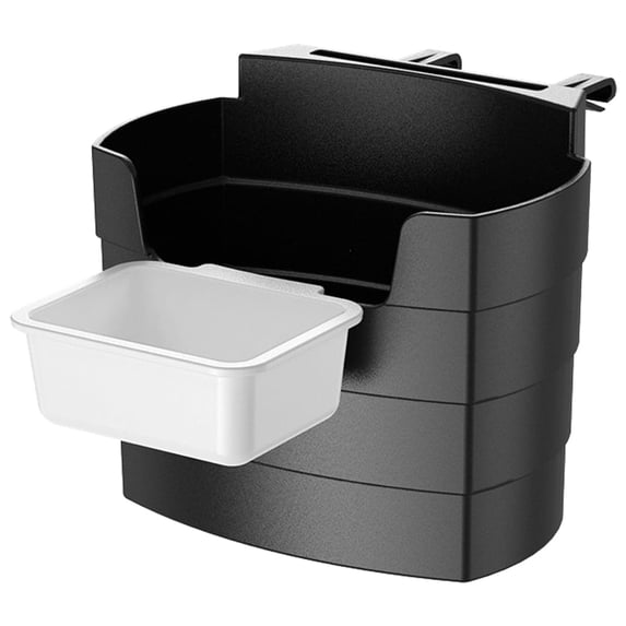 Car Cup Holder Organizer -3-In-1 French Frying Pan Holder, Sauce Holder ...