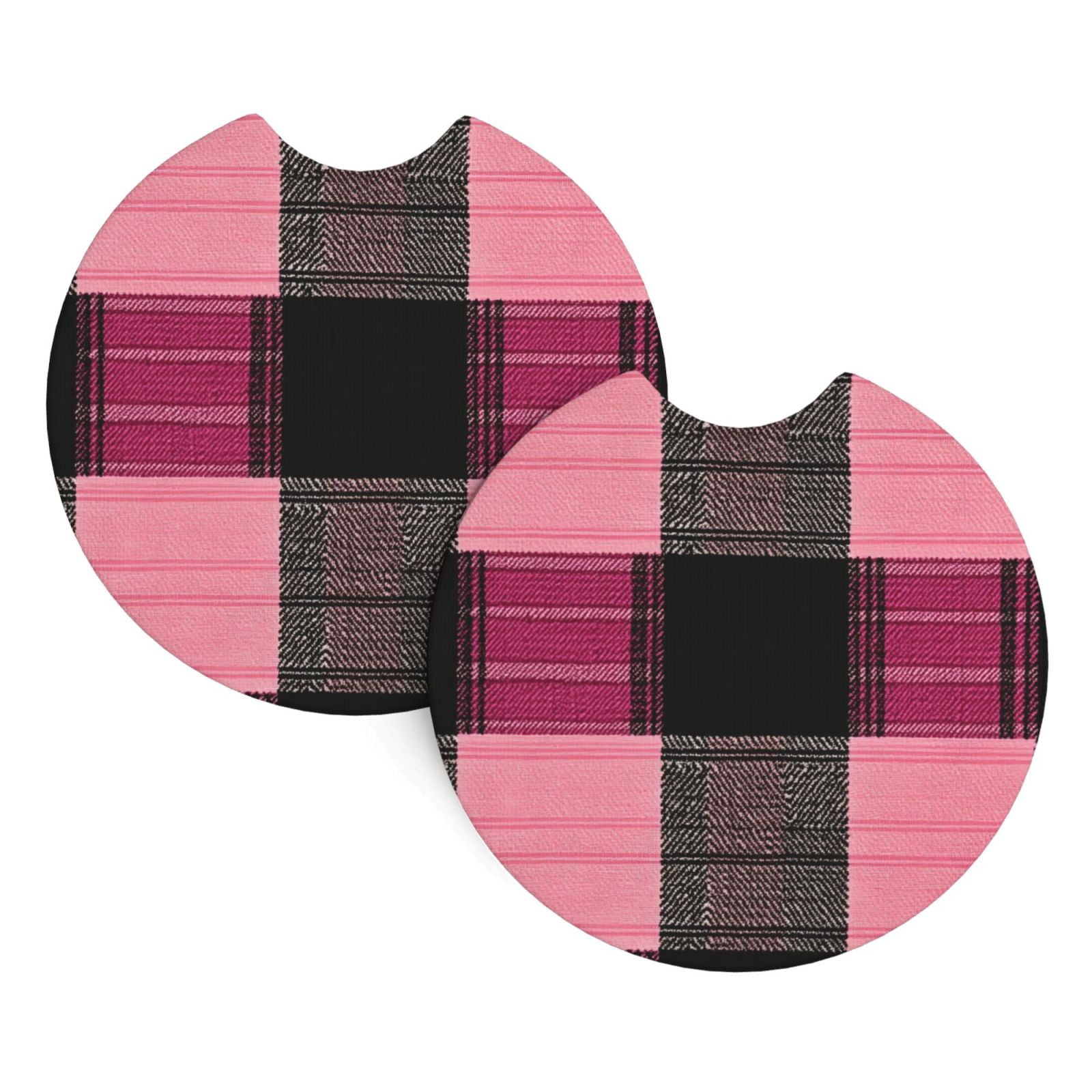 Car Cup Holder Pads 2 Pack Neoprene Coasters For Car Interior Non-Slip ...
