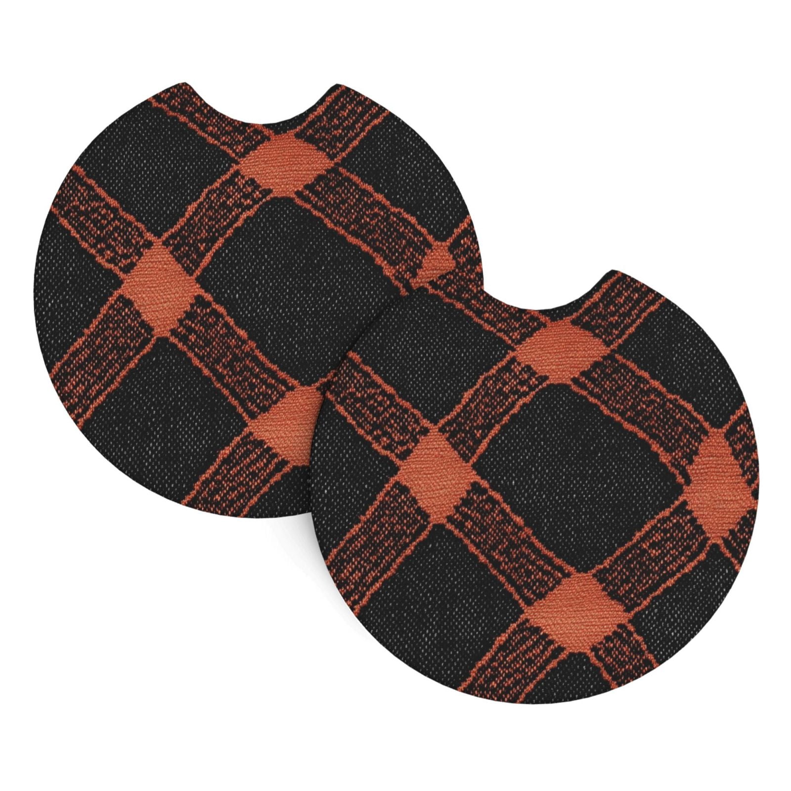 Car Cup Holder Pads 2 Pack Neoprene Coasters For Car Interior Non-Slip ...