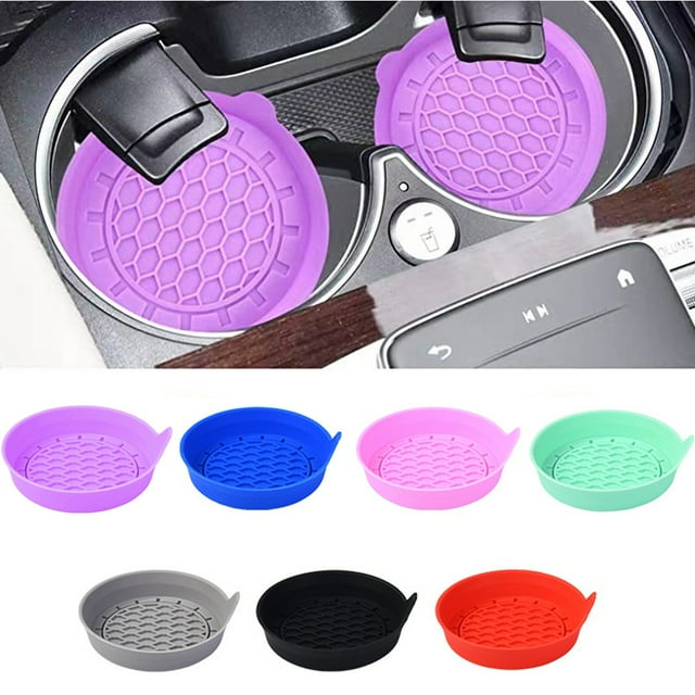 Car Cup Mat Universal Automotive Waterproof Non-Slip Cup Holders Sift ...