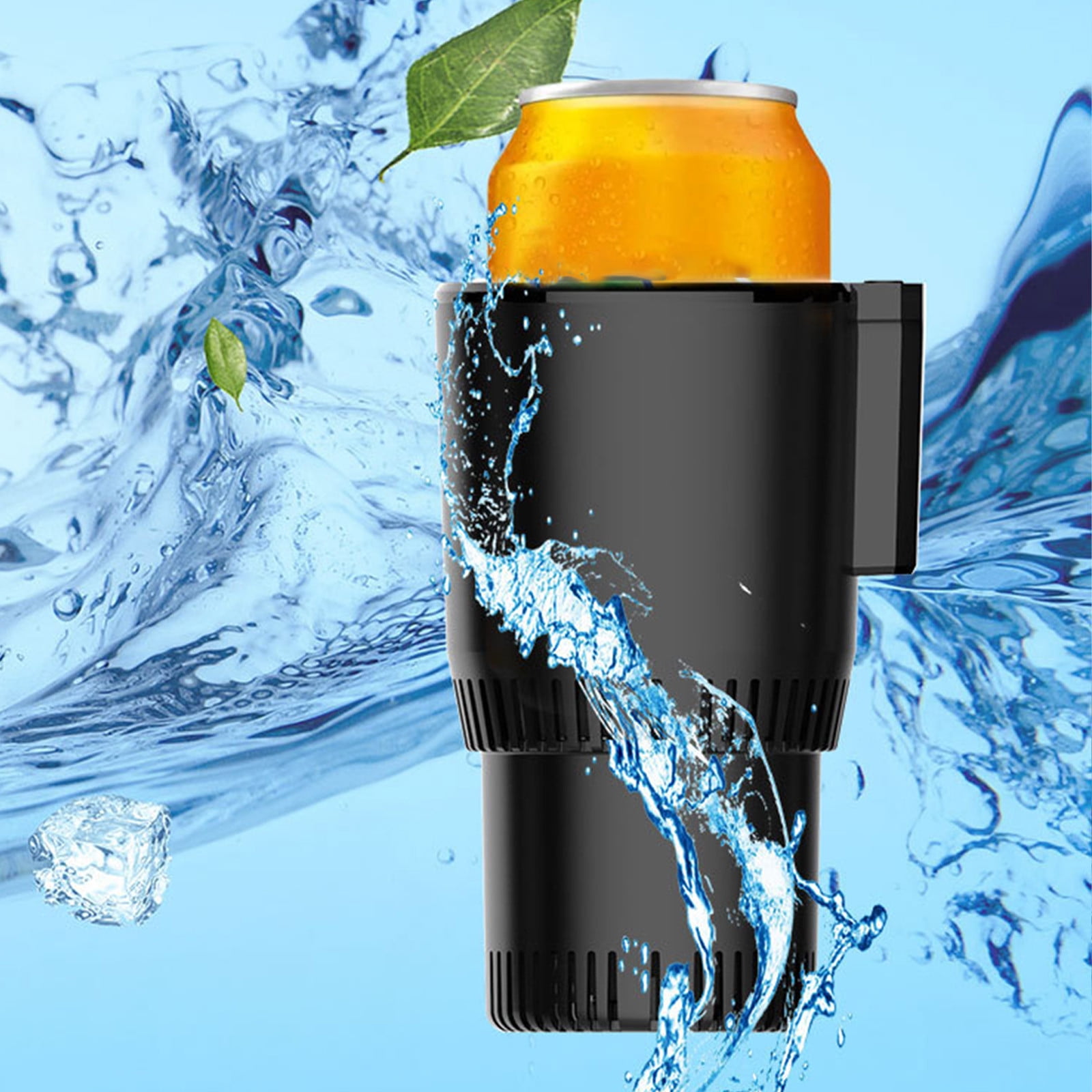 Car Cup Refrigeration, 12V Smart Car Cup Mug Quick Car Refrigerator ...