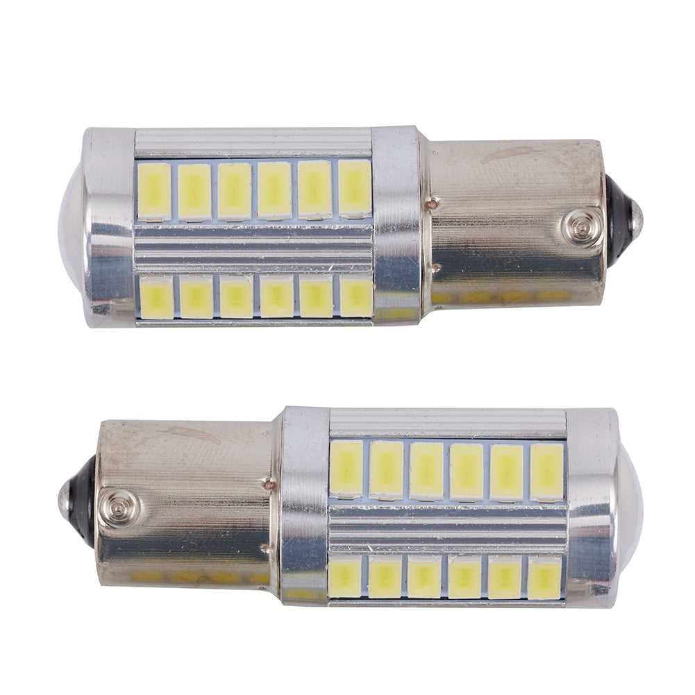 Car DRL Light Bulb White LED BA15S 1156 Reversing Lamp 33-for SMD 5630 ...