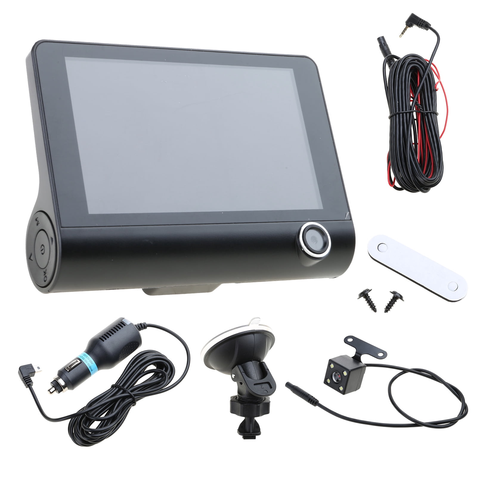 Car DVR 3 Cameras Lens Inch Camera Dual-Lens Support View Camera Video ...