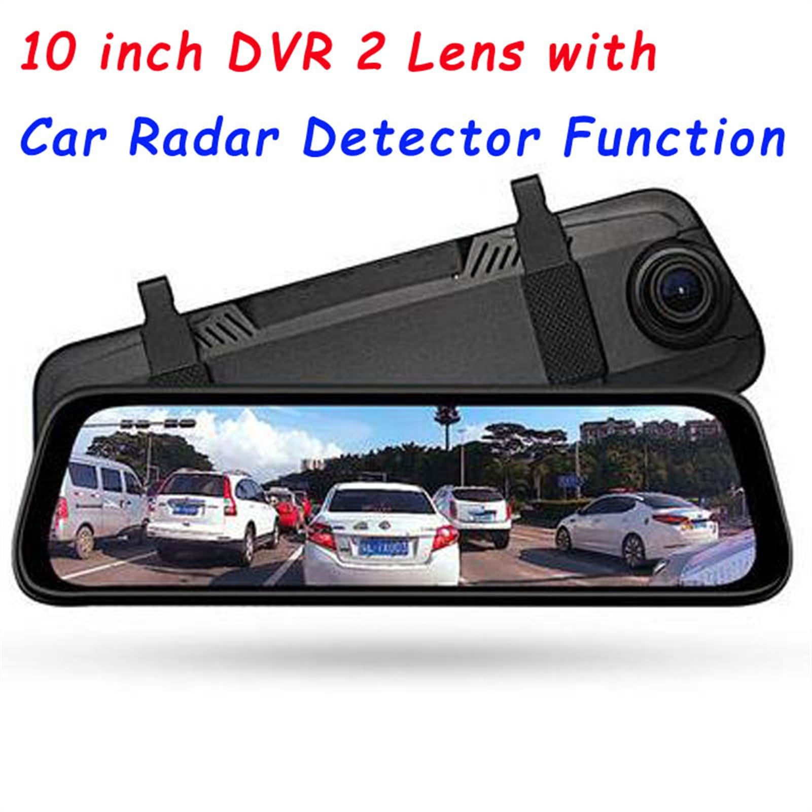 Car DVR Dual Lens Car Camera Full HD 1080P 10 Inch Video Recorder ...