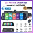 Car DVR Mirror Android / Car Recorder GX9 Android 8.1, 4G, Wi-Fi, GPS ...
