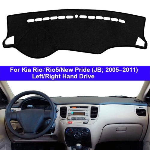 Car DashMat Dashboard Cover Carpet For Kia Rio New Pride Rio 5 JB 2005 ...
