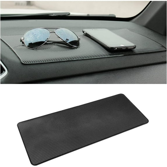 Car Dashboard Anti-Slip Rubber Pad, 10.6"x 5.9" Universal Non-Slip Car ...