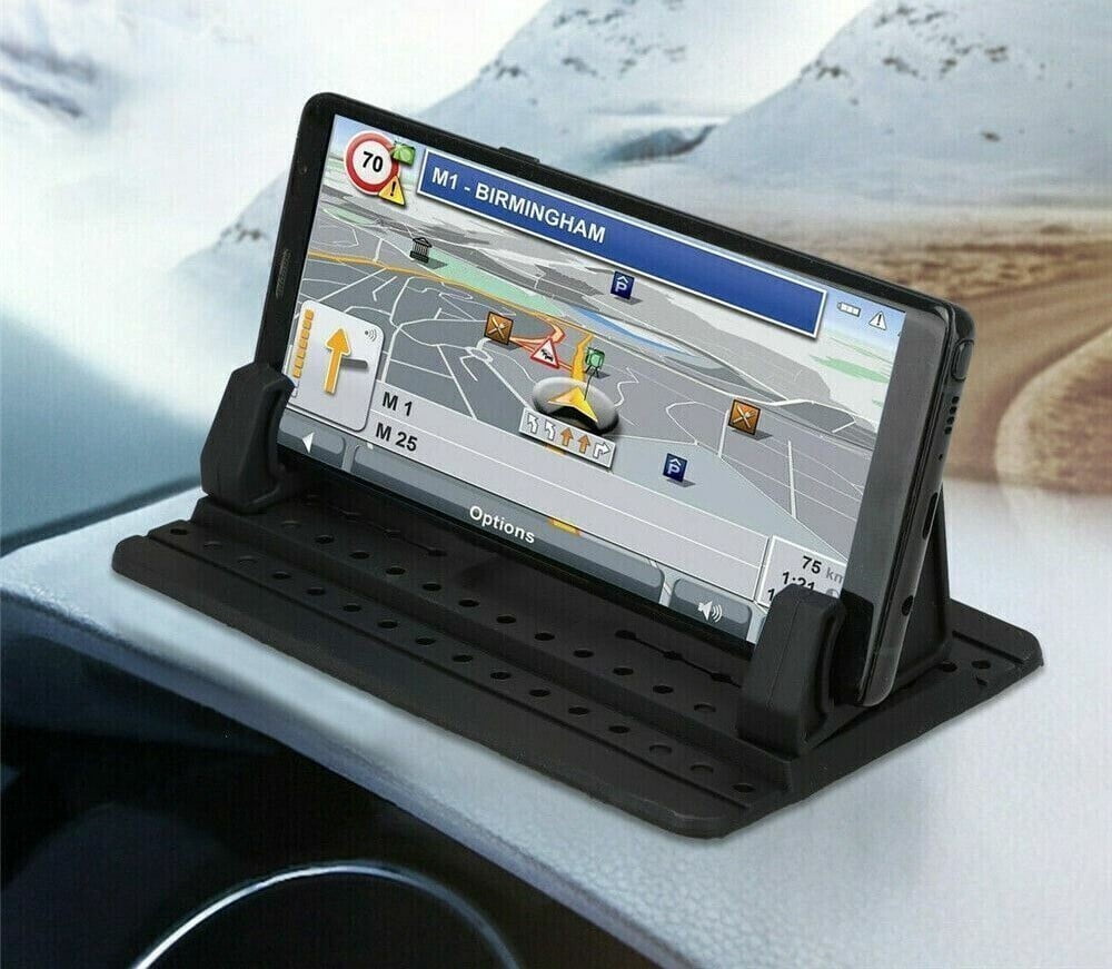 Car Dashboard Anti-slip Rubber Mat Mount Holder Pad Stand For Mobile ...