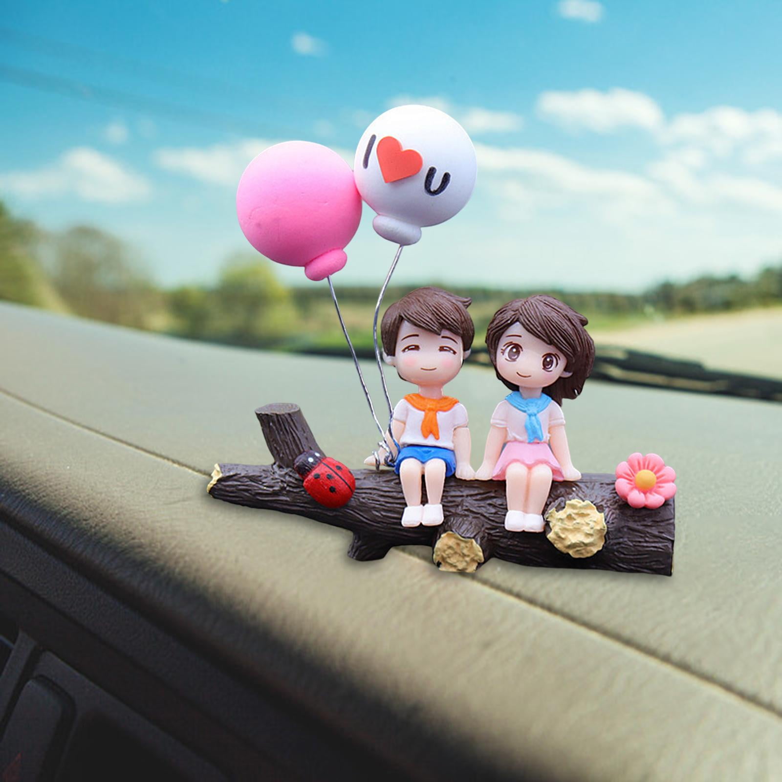 Car Dashboard Decorations Action Figure Figurines, Lovely Miniature ...