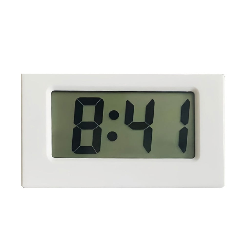 Car Dashboard Digital Clock with LCD Time & Day Display Vehicle ...