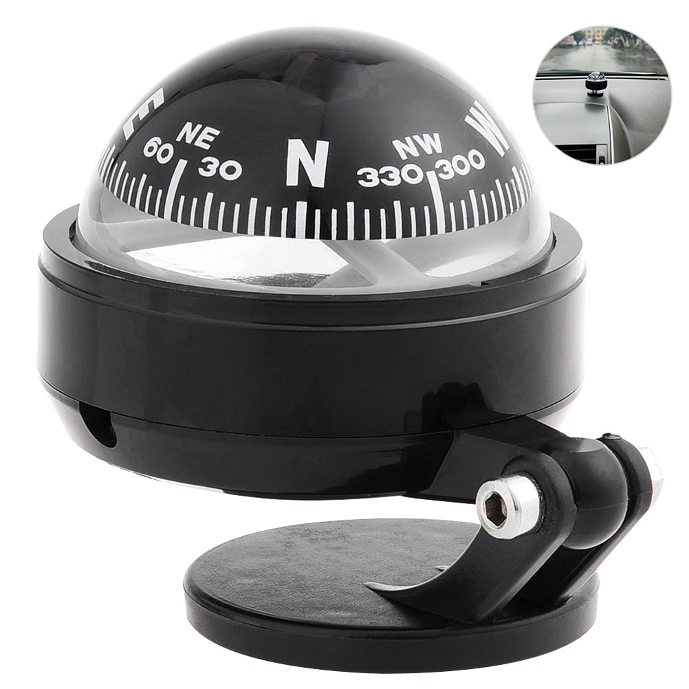 Vehicle Auto Dash Travel Compass Ball: Automotive Dashboard Mount ...