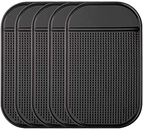 Car Dashboard Non Slip Mat, 5-Pack Anti-Slide Sticky Extra-Thick Dash ...