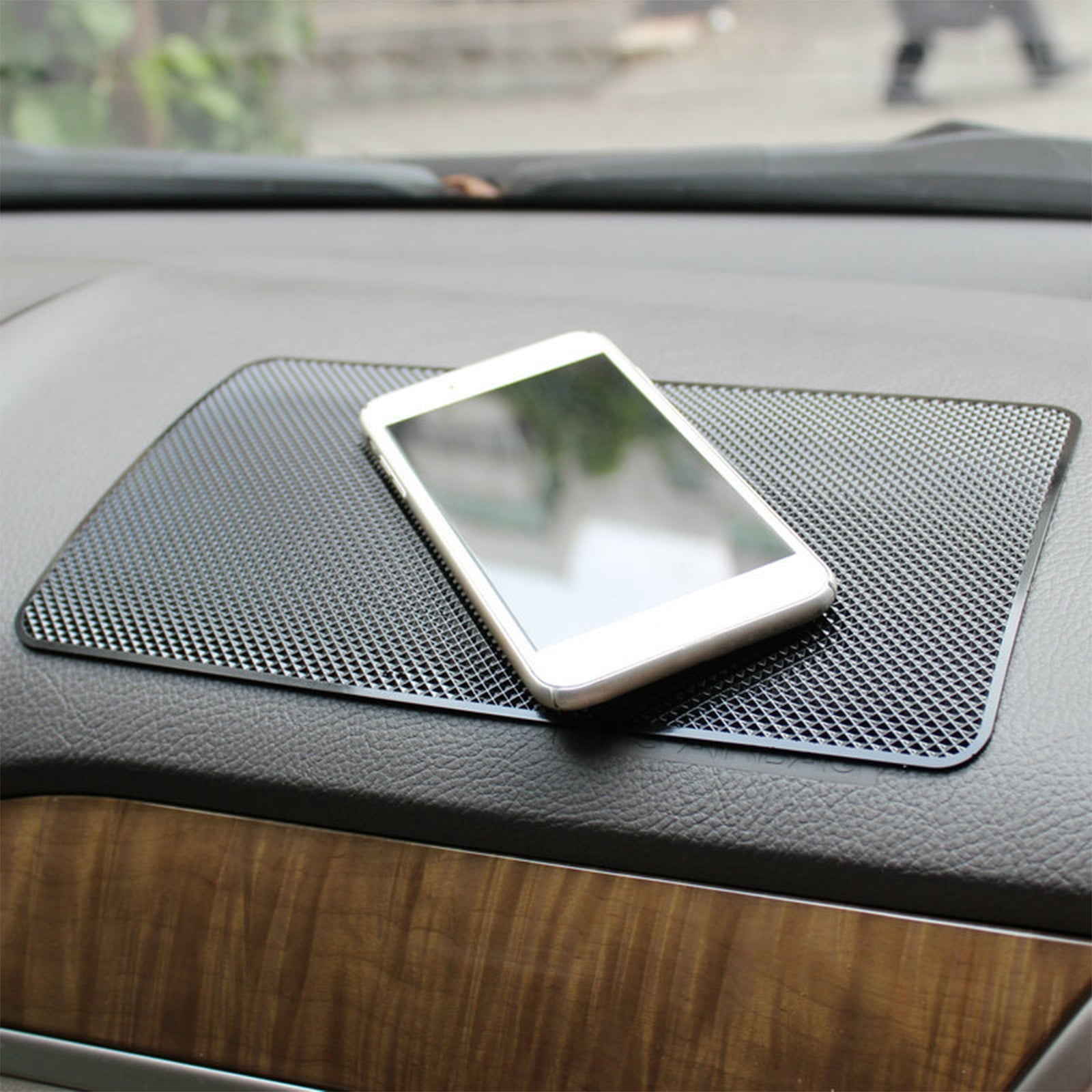 Car Dashboard Organizer, Non-Slip Rubber Mat, Phone Sunglasses Keys ...
