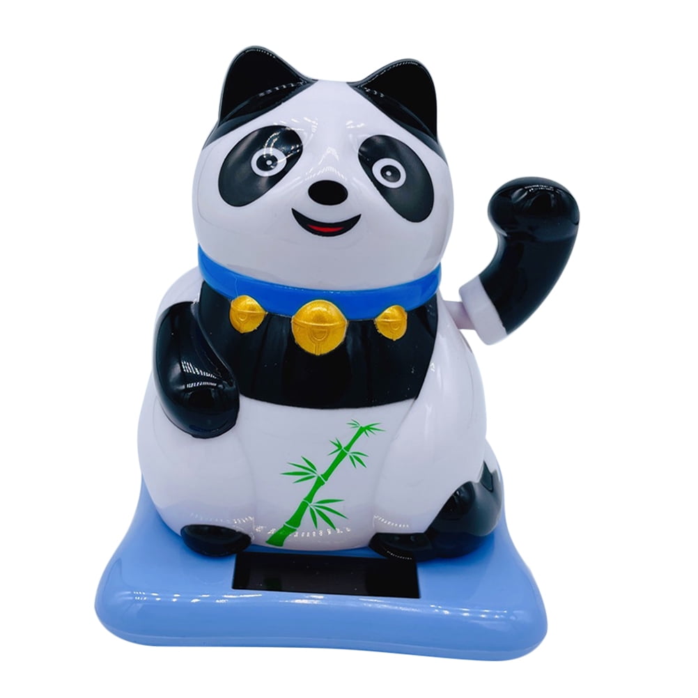 Car Dashboard Panda Figurine Cute Dashboard Animal Statue Decoration ...