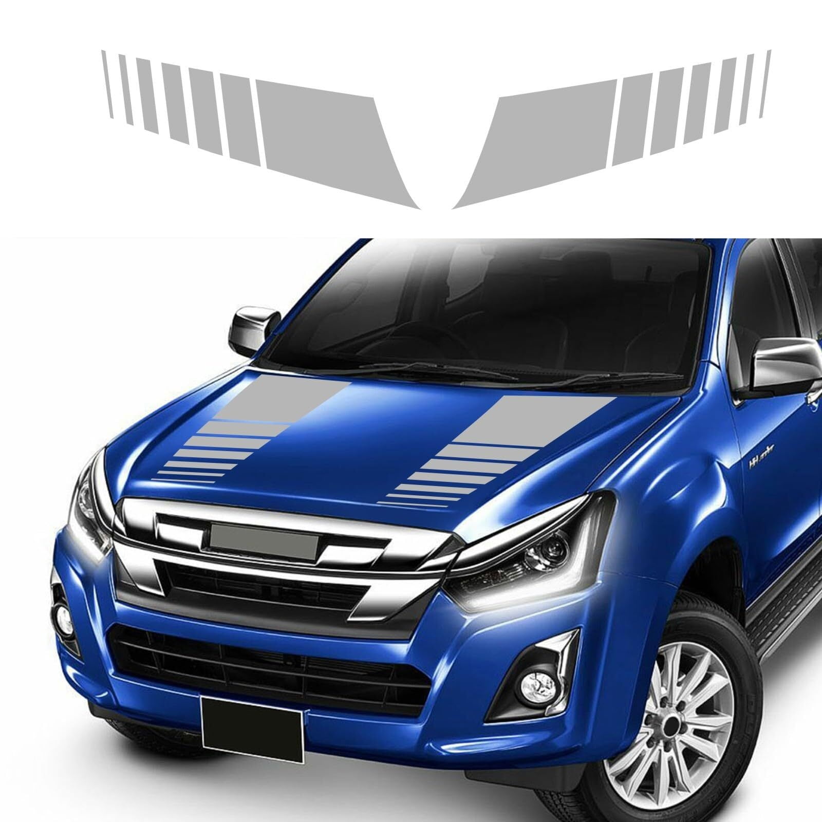 Car Decal Bed Mud Splash Kit Racing Stripe Rear Lathe Decal Vinyl Trim ...