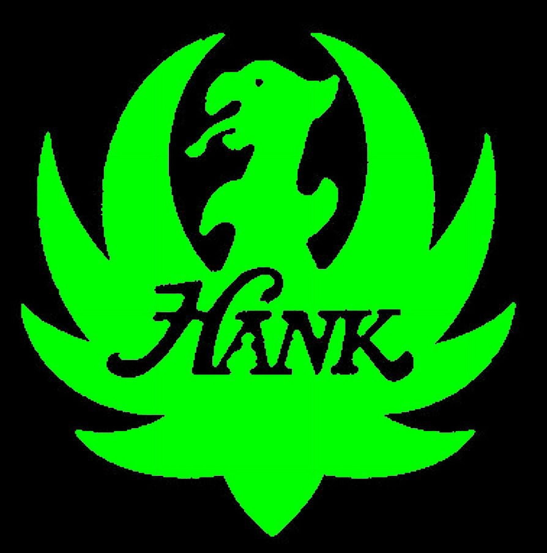 Car Decal Hank Country Music Rock Pop 6 Inch Green Professional Sticker ...
