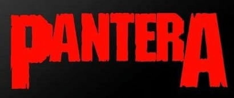 Car Decal Pantera Red Metal Rock Grunge Music 6 Inch Professional Sticker for Truck, Car ...