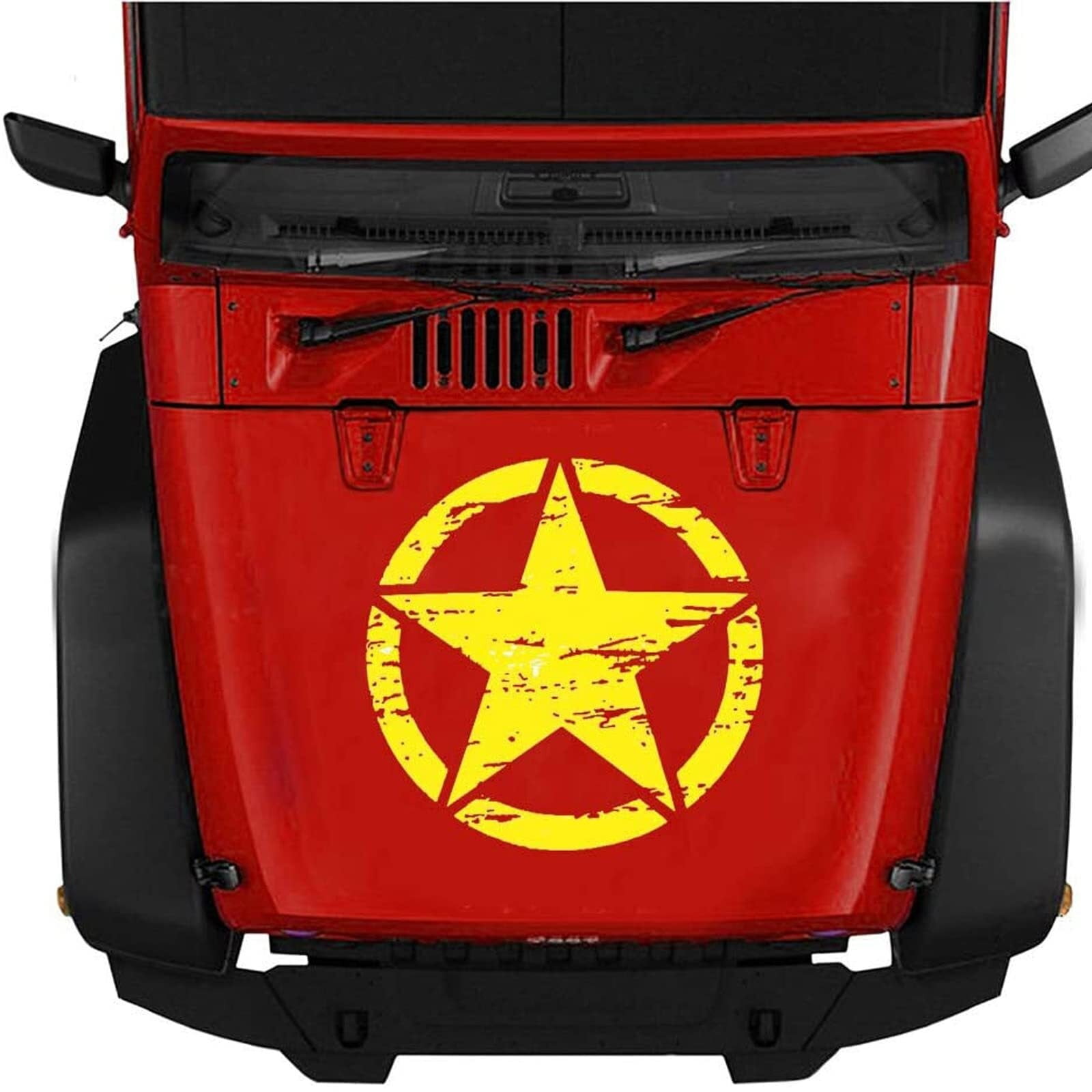 Car Decals US Army Military Star Car Sticker US Army Star Car Body Side ...