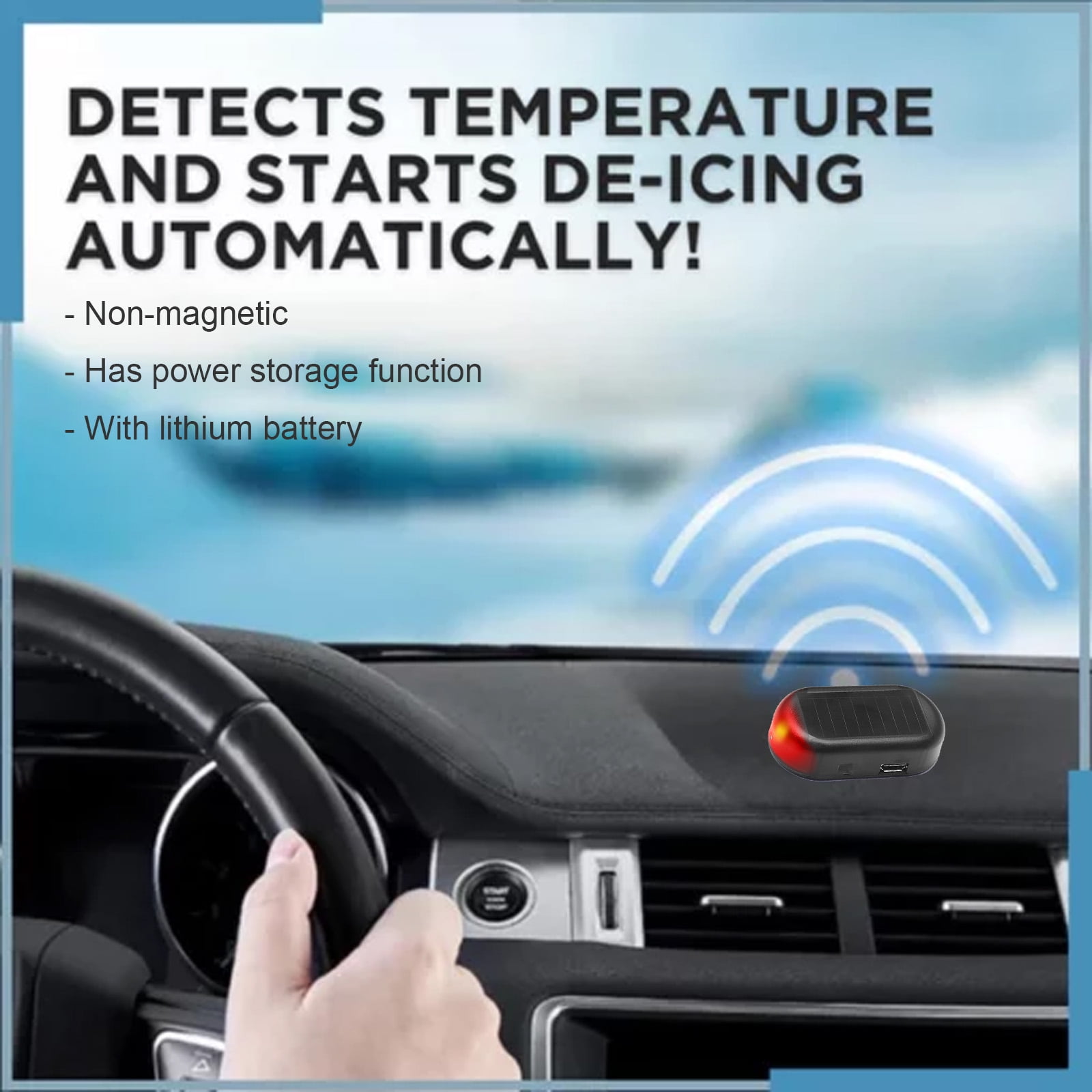 Car Defroster - Electromagnetic Molecular Interference Antifreeze Snow ...