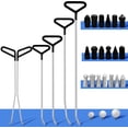 Car Dent Removal Rod Tools,Paintless Dent Repair Kit with 6 Pcs ...