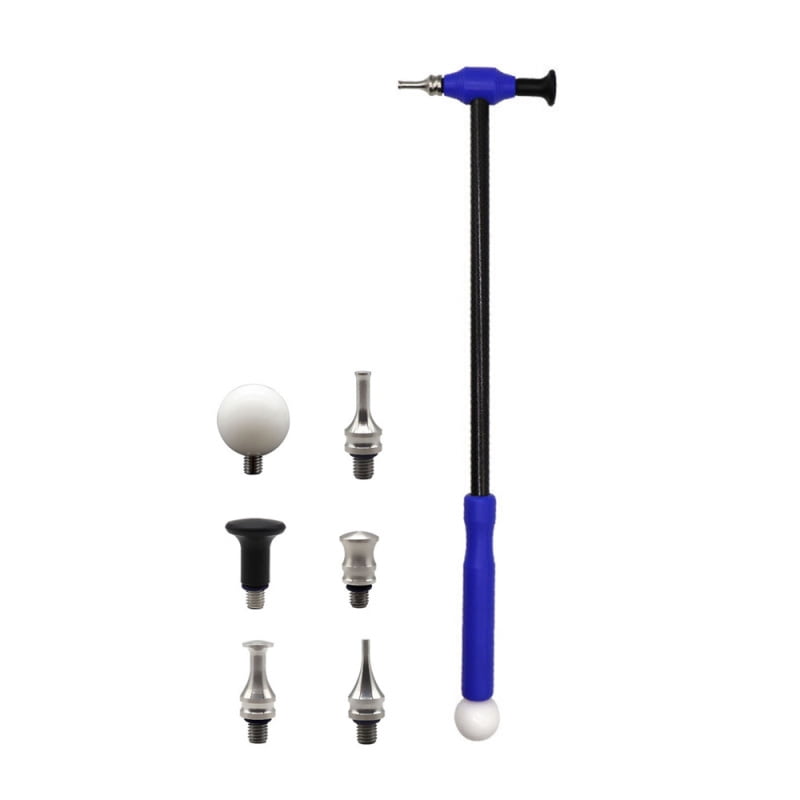 Car Dent Repair Tool Kit, 7 PCS Paintless Removal Tools Carbon Fiber ...