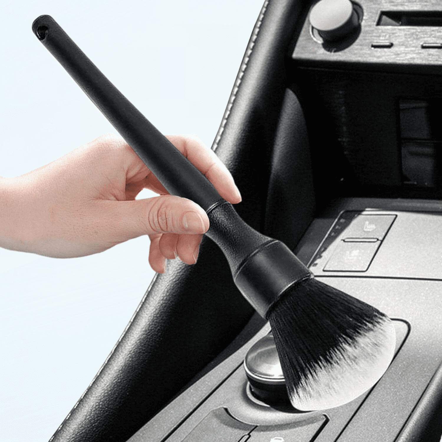Car Detailing Brush | Ergonomical Car Interior Cleaning Kit Microfiber ...