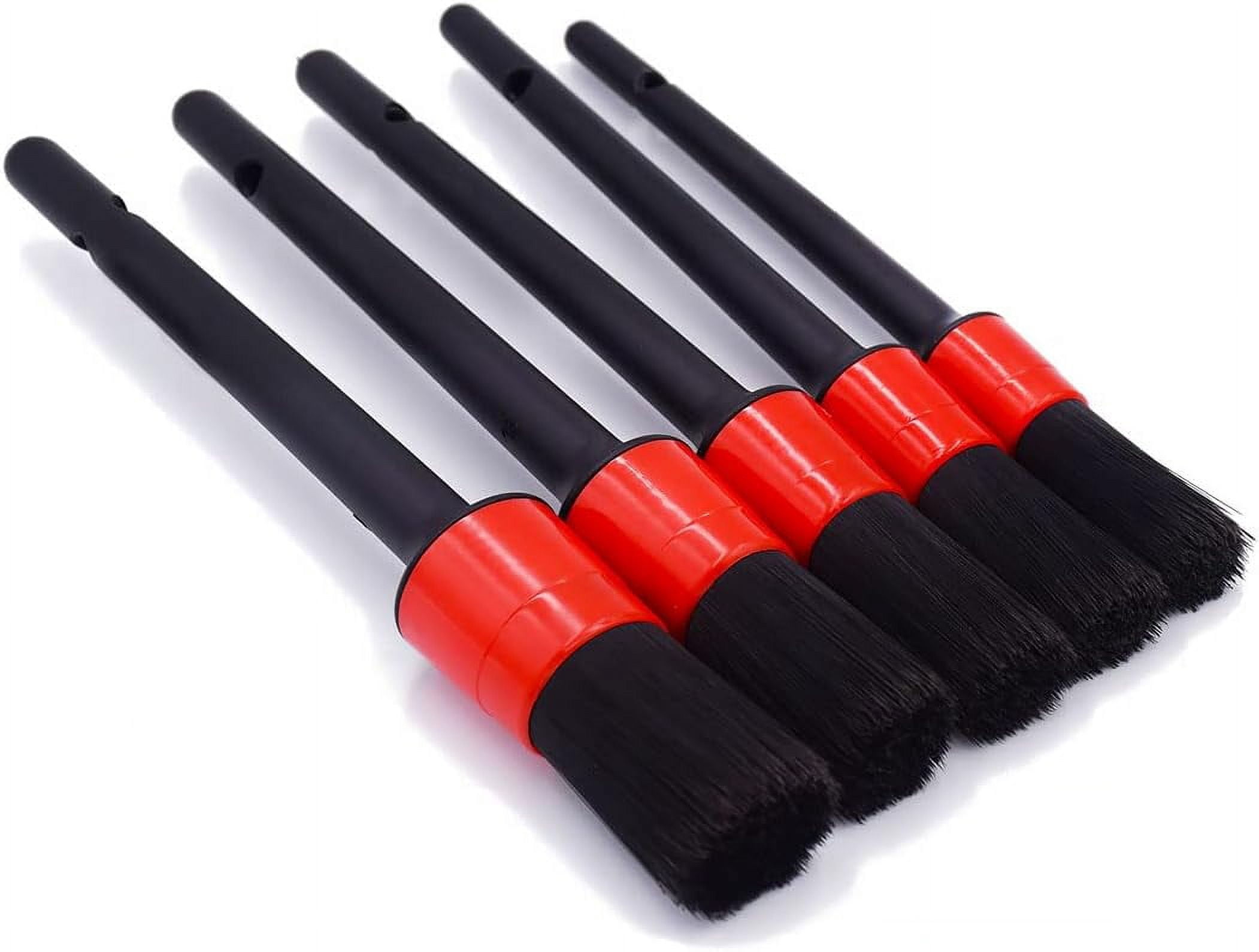 Car Detailing Brush Set Automotive Detail Cleaning Brushes for Washing ...
