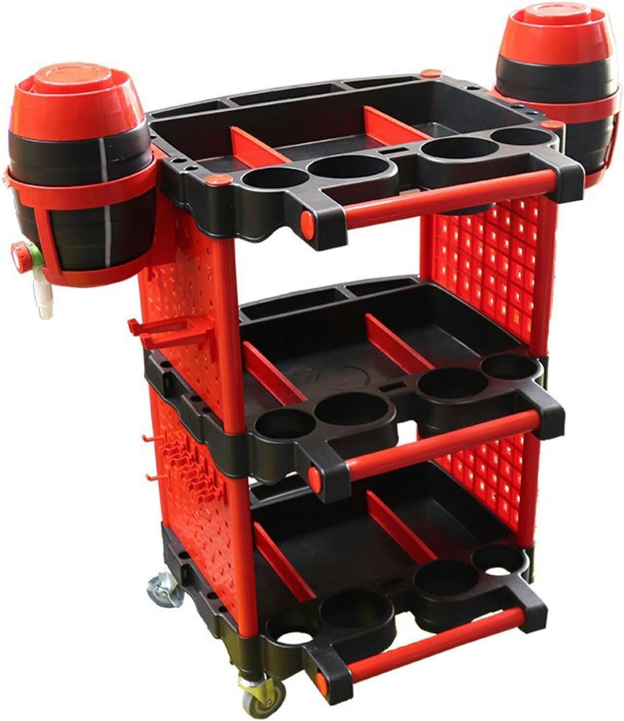 Car Detailing Cart Heavy Duty Detailing Car Service/Utility Cart, 3 ...