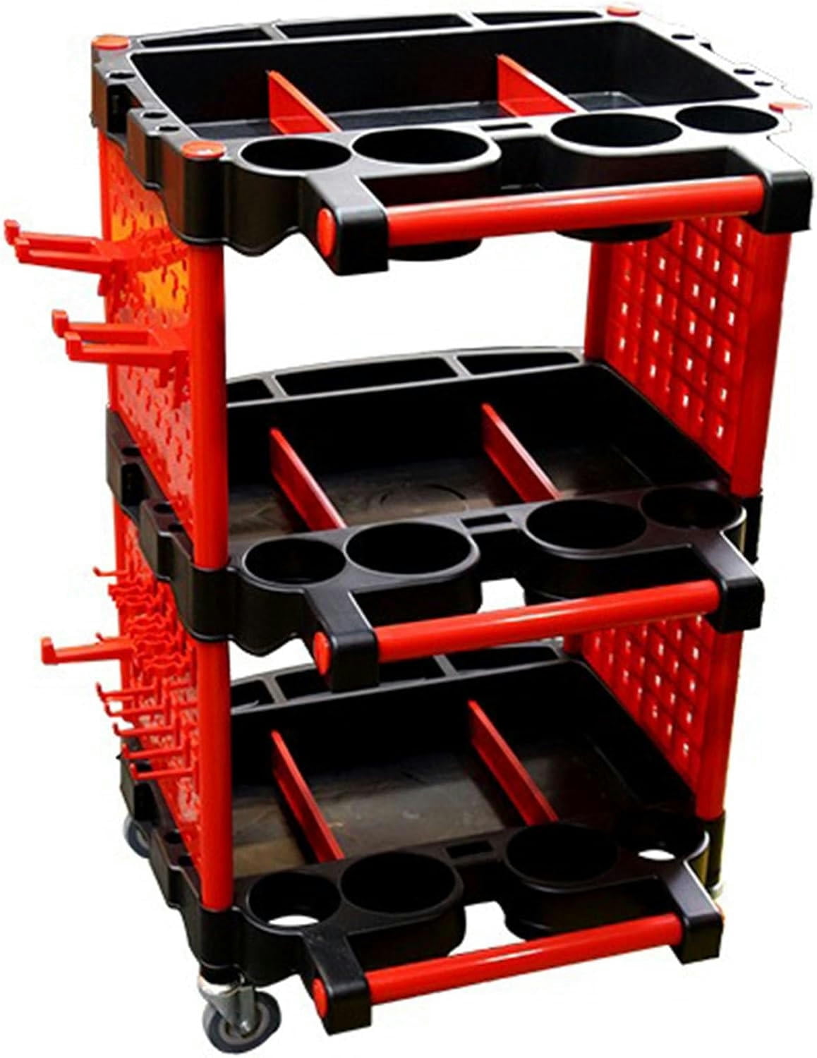 Car Detailing Cart Heavy Duty Detailing Car Service/Utility Cart, 3 ...