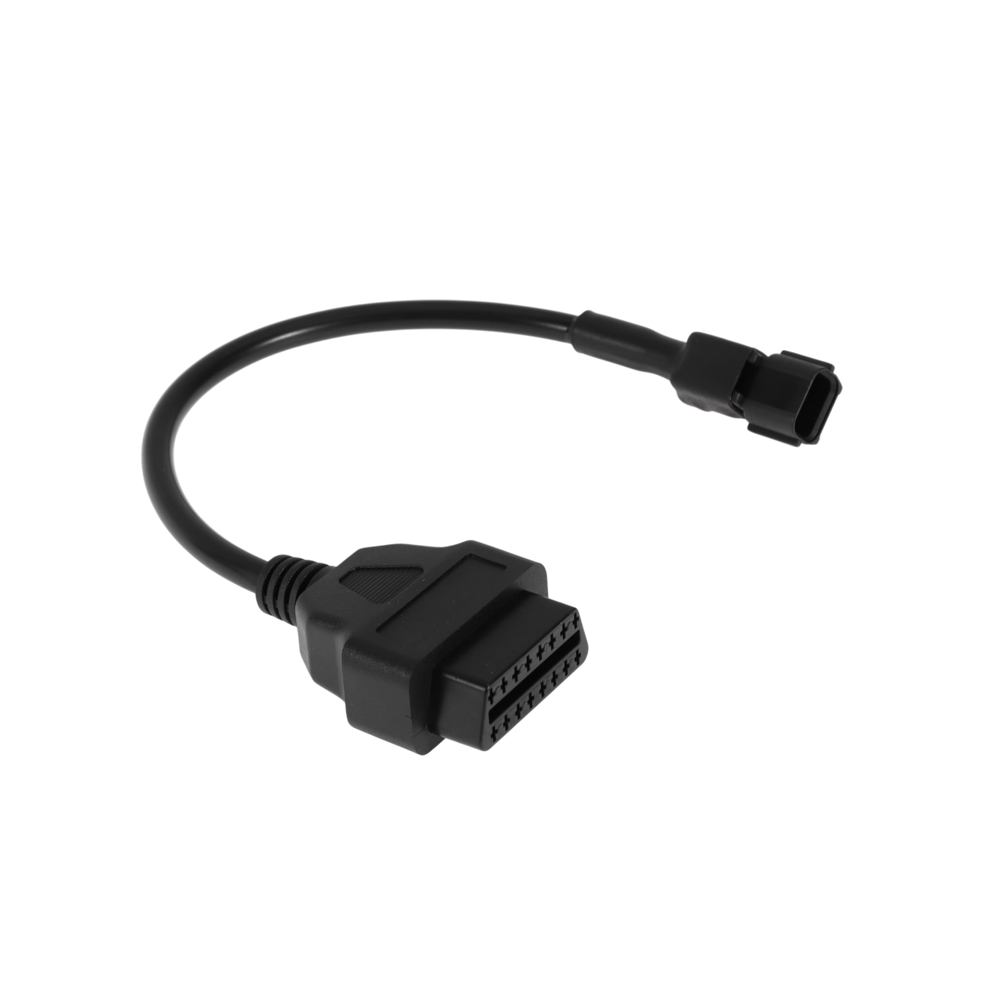 Car Diagnostic Connector Adapter Extension Cable 3 Pin to 16 Pin OBD2 ...