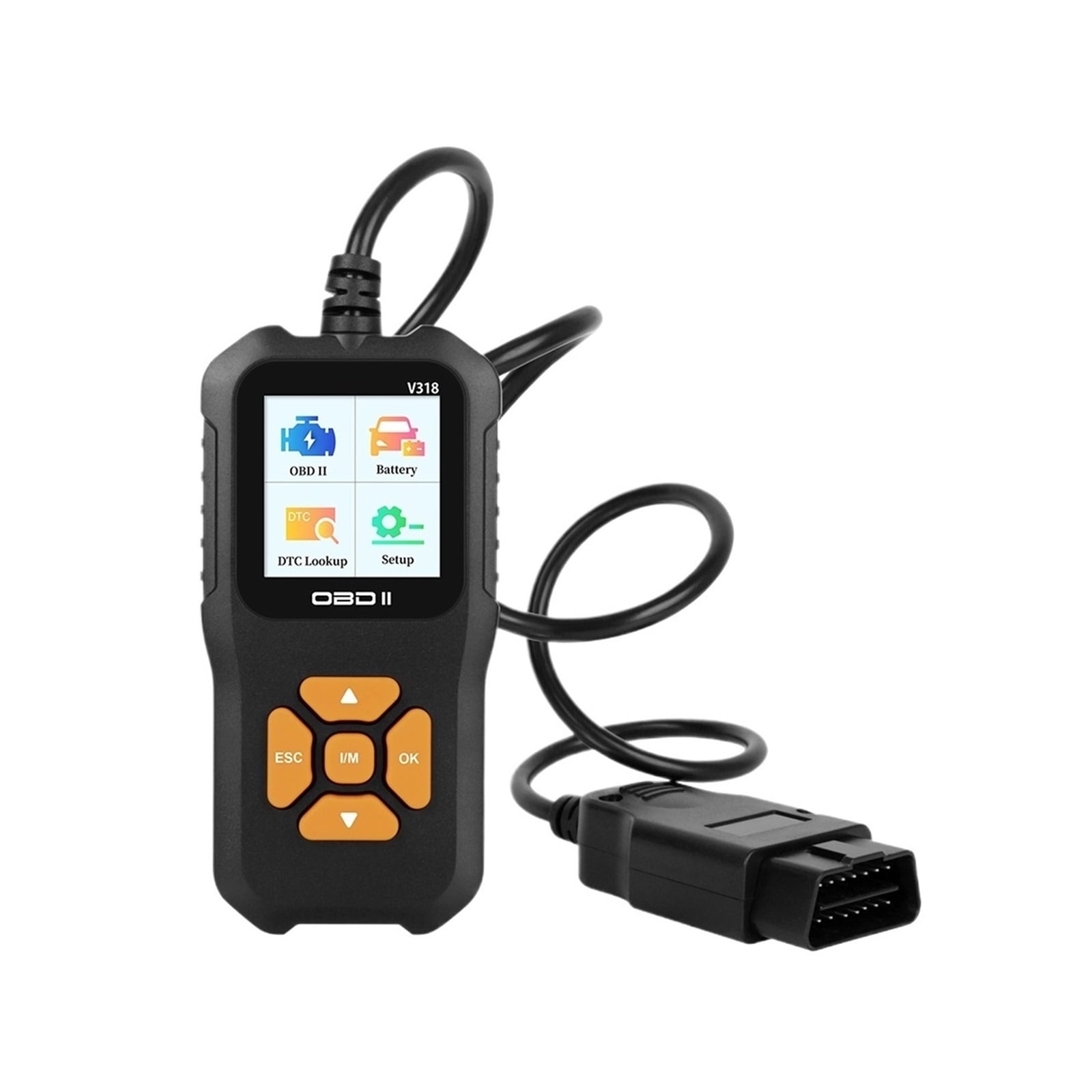 Car Diagnostic Tool OBD2 Scanner Check Engine System V318 Multi ...