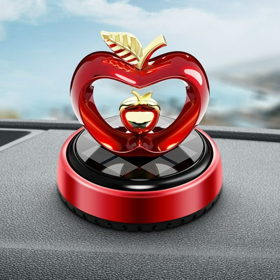 Car Diffuser Kadlawus Solar Powered Car Air Freshener, Rotating Orchard ...