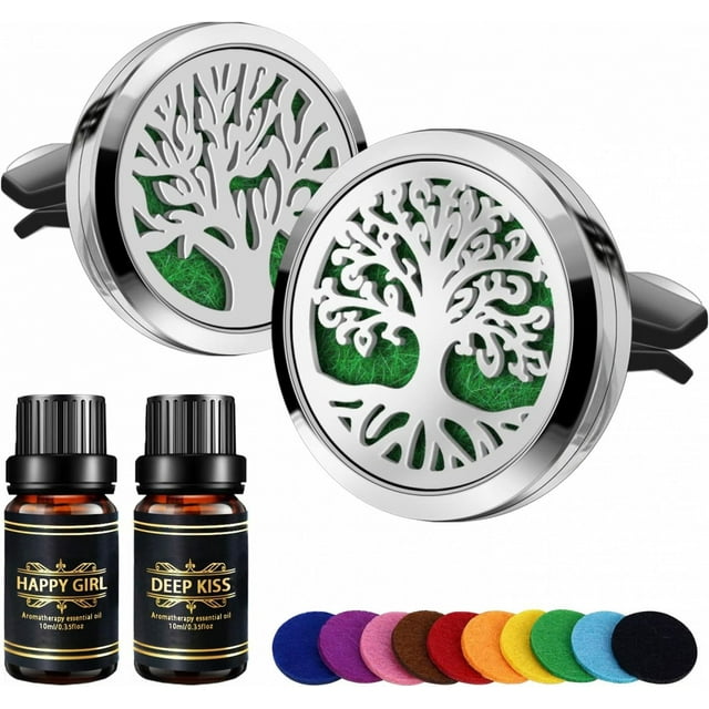 Car Diffuser Vent Clips Essential Oils Scents Aromatherapy Perfume ...