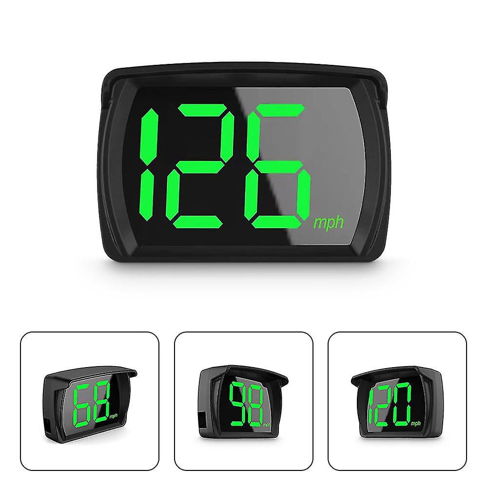 Car Digital Gps Speedo Speed Mph Hud Head Up Display Speedometer ...