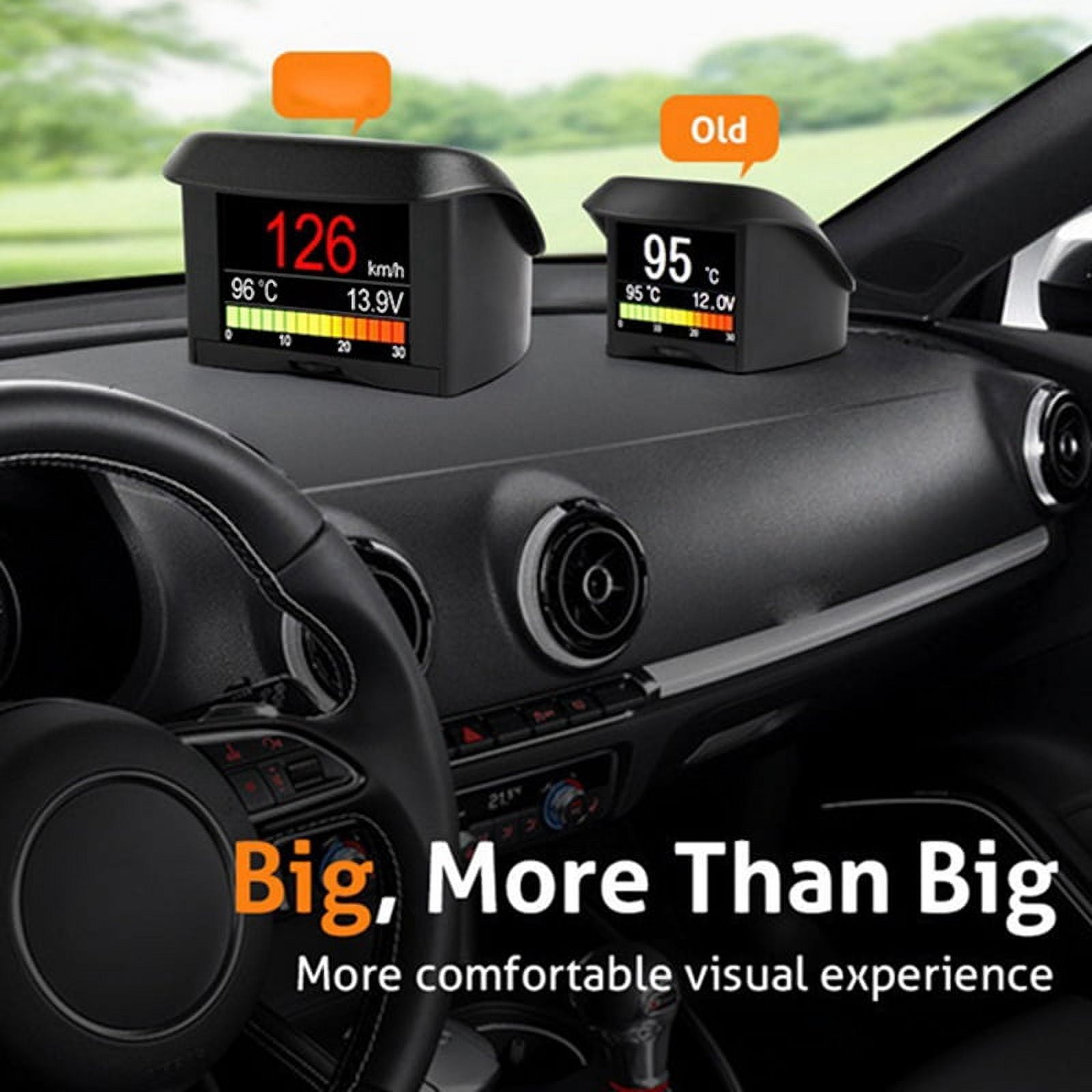 Car Digital Speedometer A202 OBD2 Car Computer Car Display Instrument ...