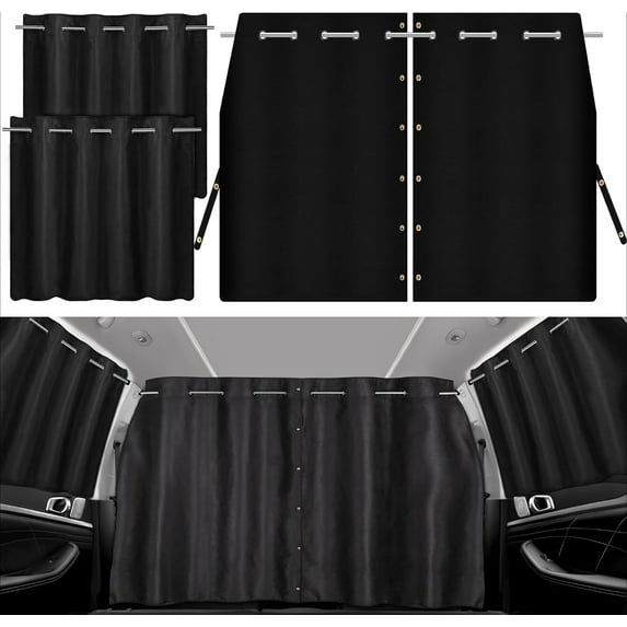 Car Divider Curtain Winodw Shades for Van SUV Pickup Truck Travel Nap ...