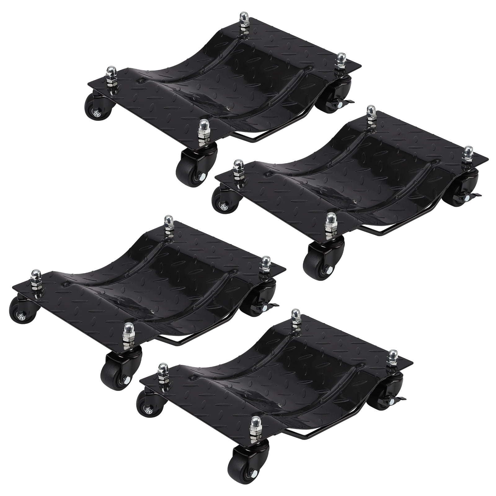 Car Dolly 4 Pack, [Upgraded] Towallmark Car Dolly with Nylon Wheels ...
