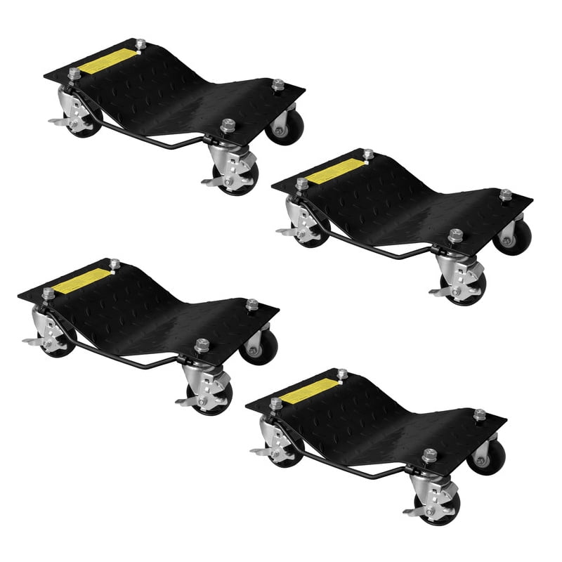 Car Dolly Set of 4,Wheel Dolly,vehicle dollies set of 2,6000LBS Heavy ...