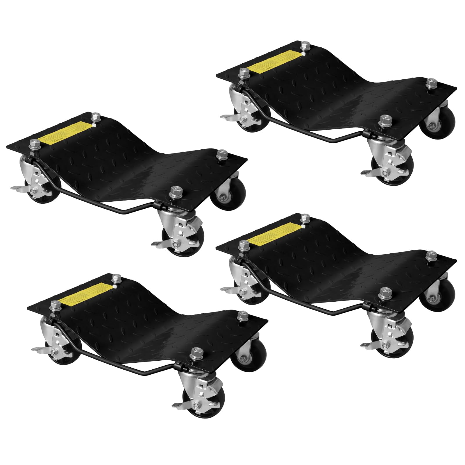 Car Dolly Set Heavy Duty Vehicle Wheel Dollies for Moving Cars, Trucks ...