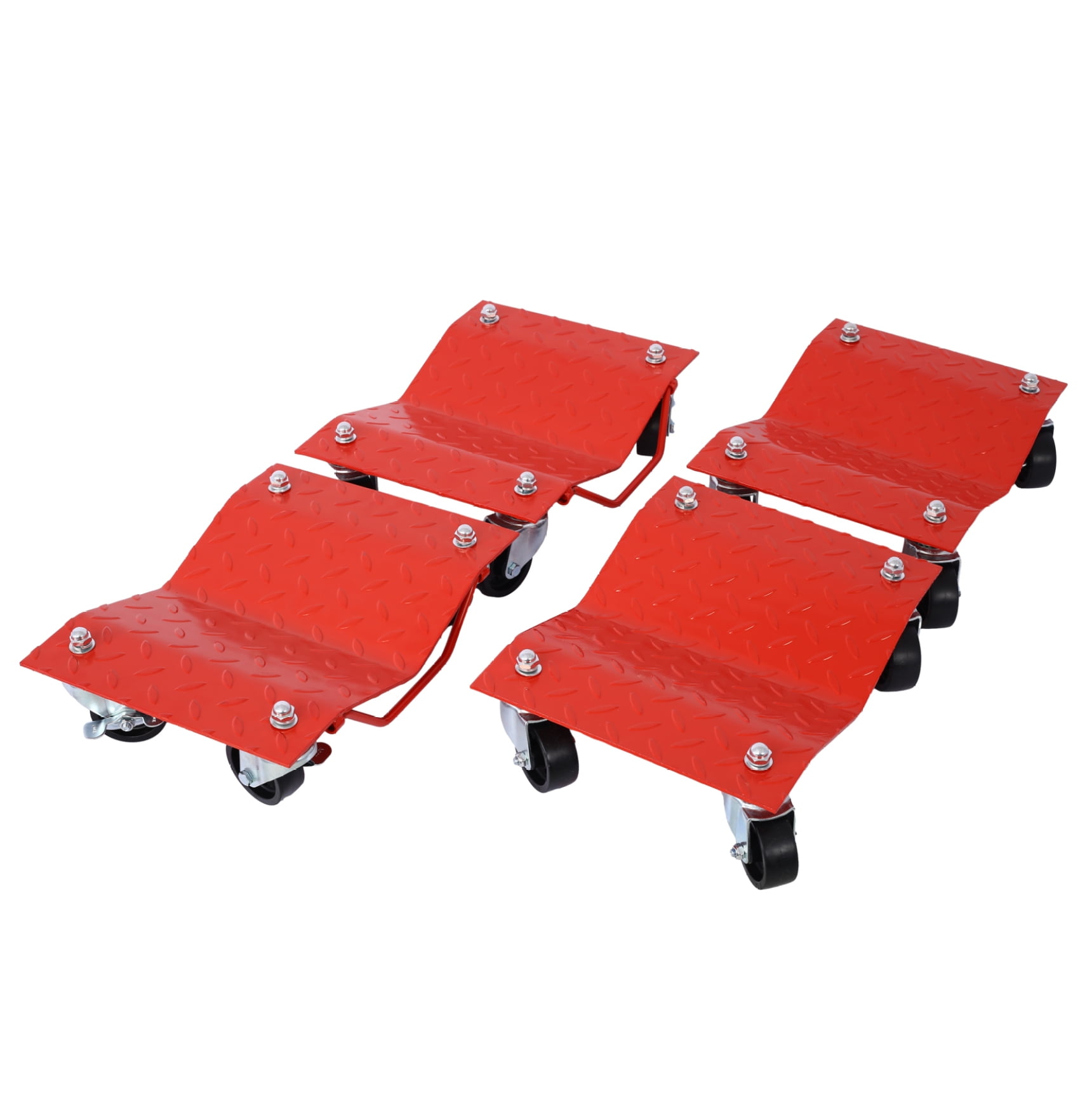 Car Dolly Set, Heavy Duty Wheel Dollies 6000lbs Capacity - Walmart.com