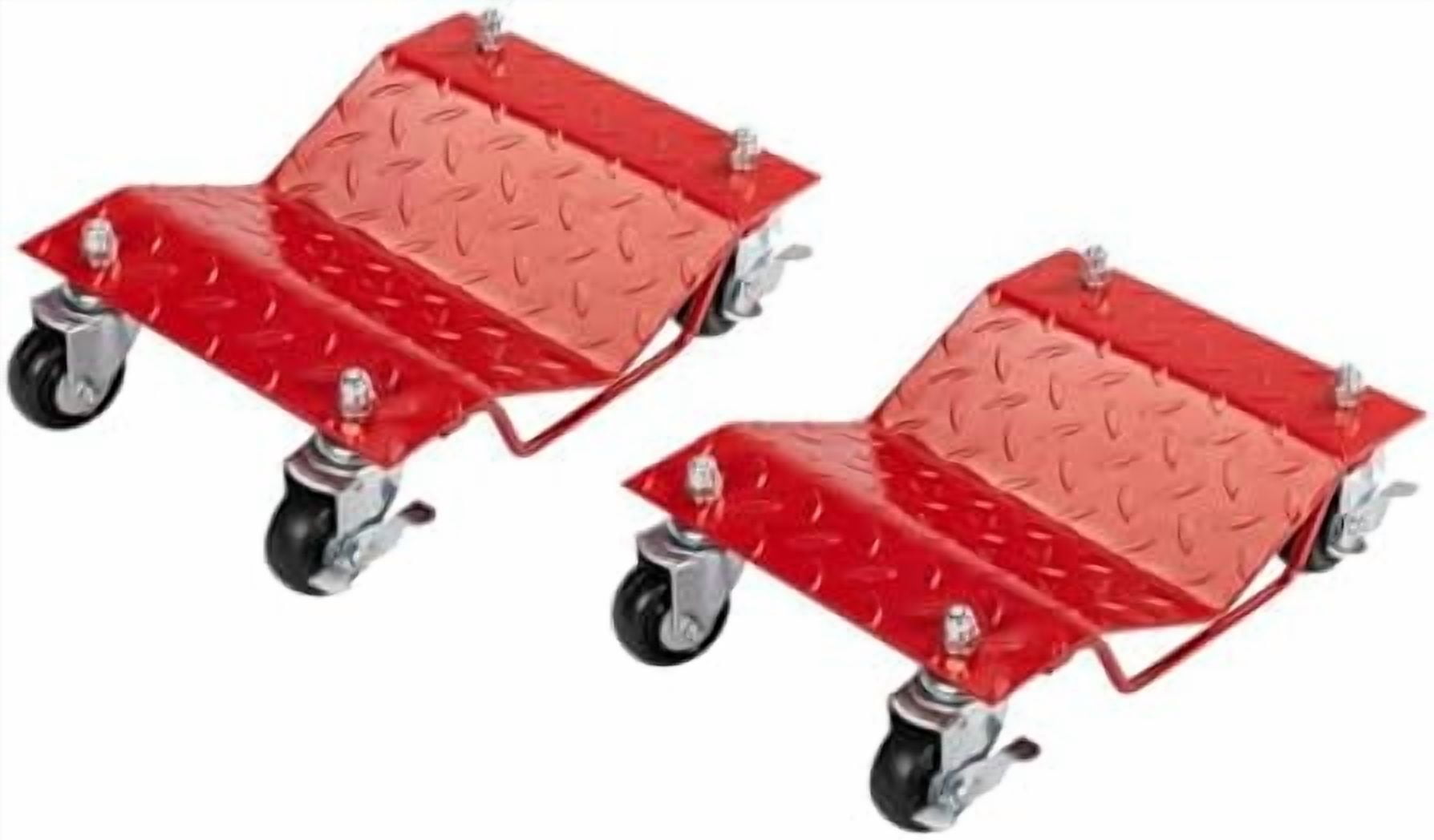 Car Dolly Set of 2, 3000LBS Capacity Wheel Dolly, Heavy Duty Vehicle ...