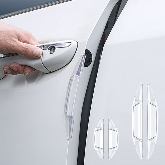 Car Door Edge Guards | Clear PVC Anti-Collision Strips for Door ...