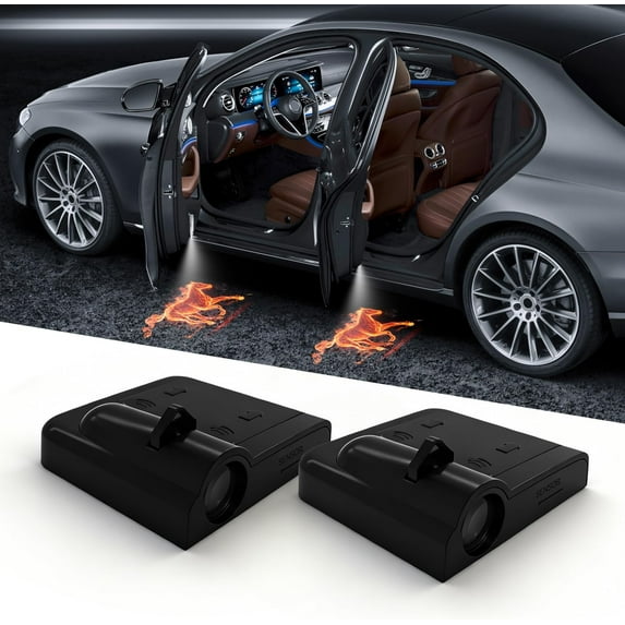 Car Door Lights Logo Projector, 2PCS Car Door Projector Lights Welcome ...