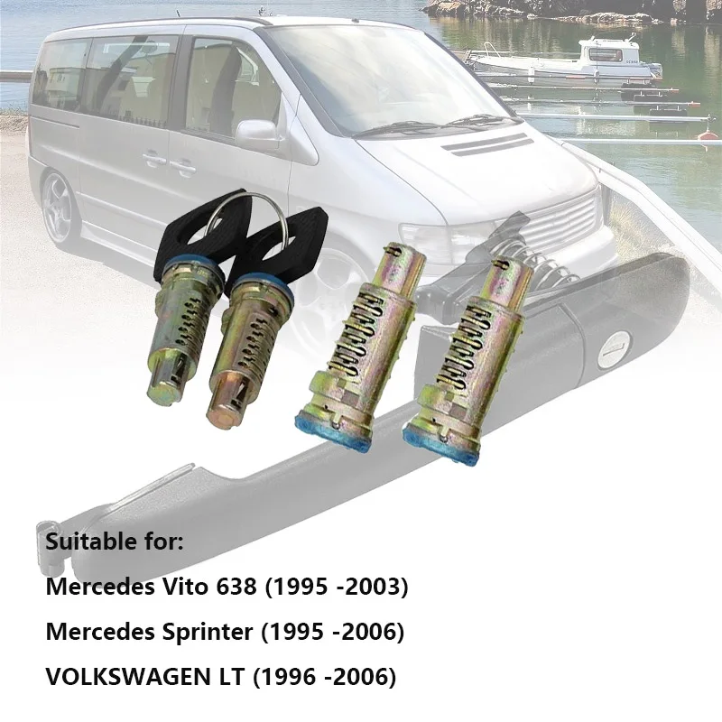 Car Door Lock Barrels with 6707600205 for Prisoner BENZ 660 O W638 ...