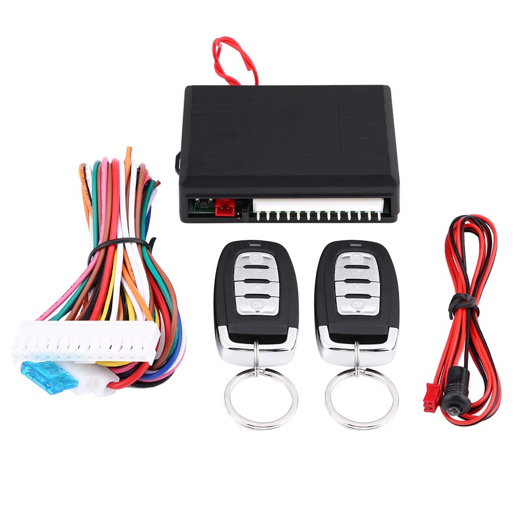 Car Door Lock, DC 12V Universal Keyless Entry Kit Car Remote Central ...