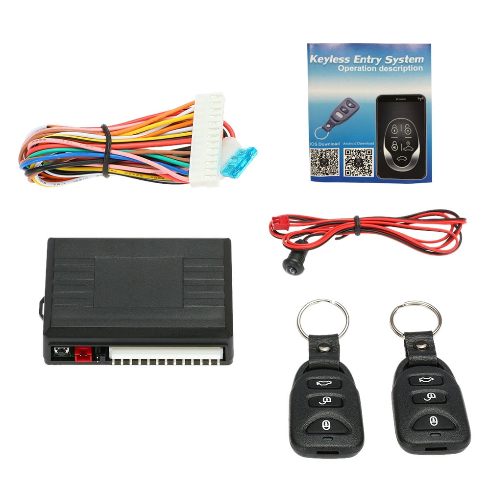 Car Door Lock, Trunk Release, Keyless Entry System, Central Locking Kit ...