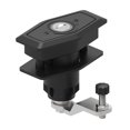 Car Door Paddle Entry Door Lock for Latch Handle Knob for Trailer Pull ...