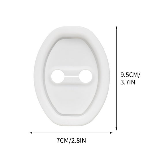 Car Door Protective Cover Lock Buckle Cushion,Thickened Shock-Absorbing ...