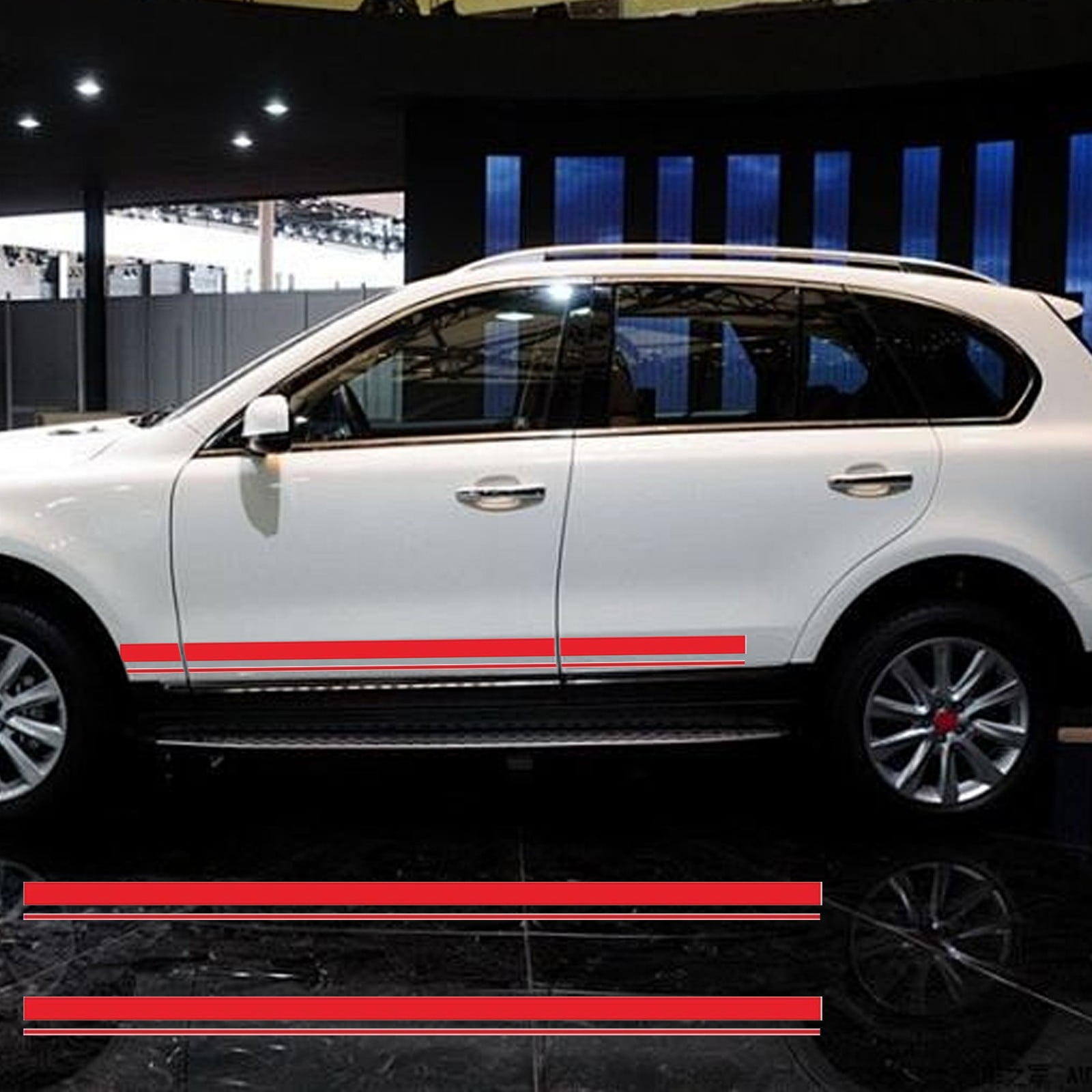 Car Door Side Skirt Decal, Universal Vehicle Sticker, Personalized ...