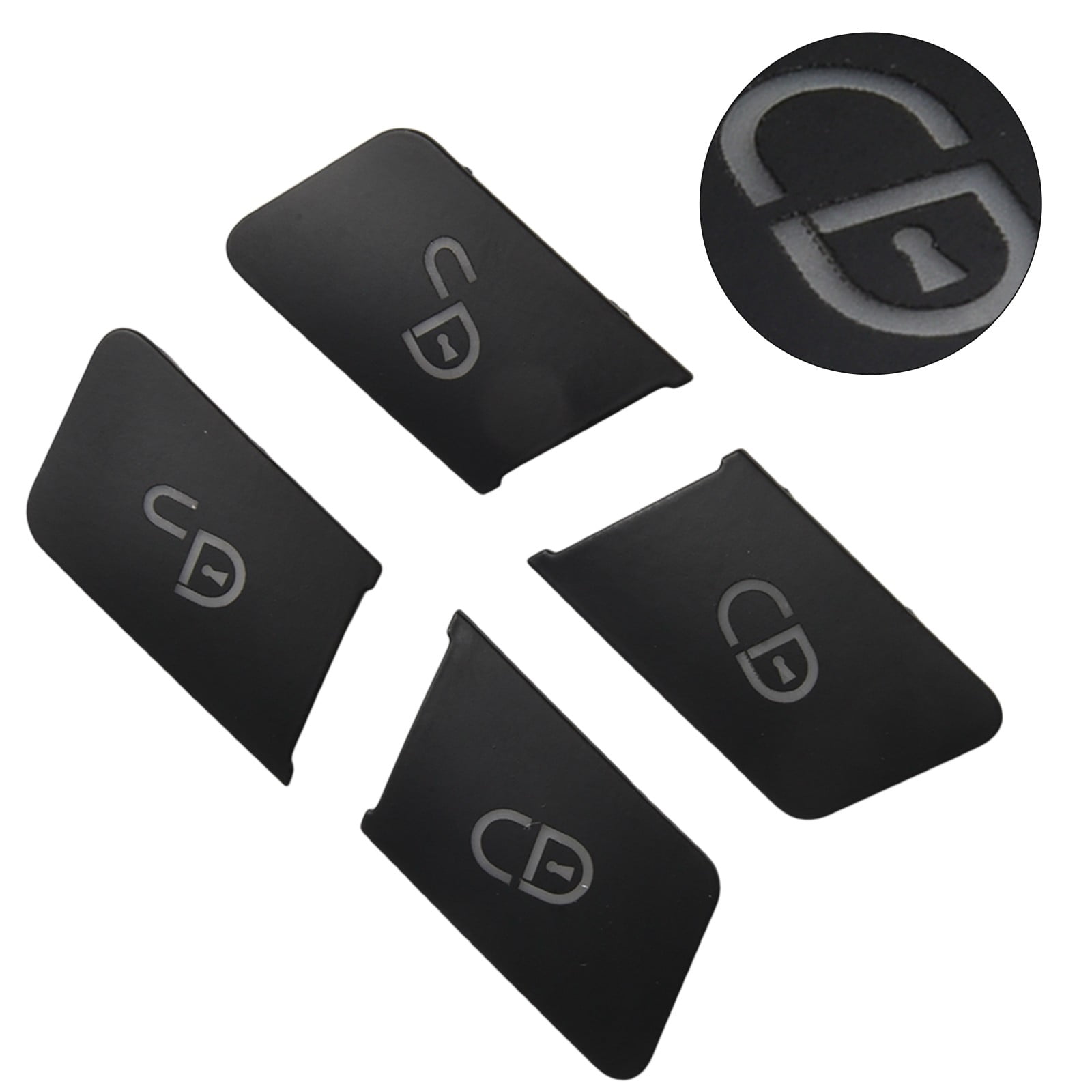 Car Door Switch Button Cover Trim for Luxury SUV W205 W213 - Black ...